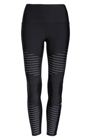 Alo Yoga Airlift High Waist 7/8 Leggings - Black/white