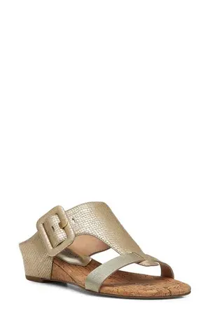 DONALD PLINER Ofelia Embossed Leather Sandals