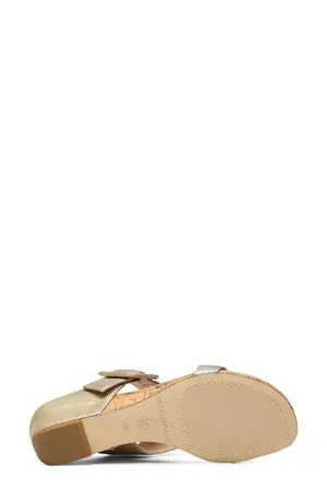 DONALD PLINER Ofelia Embossed Leather Sandals