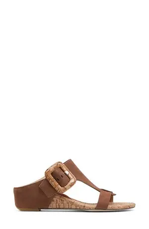 DONALD PLINER Ofelia Embossed Leather Sandals