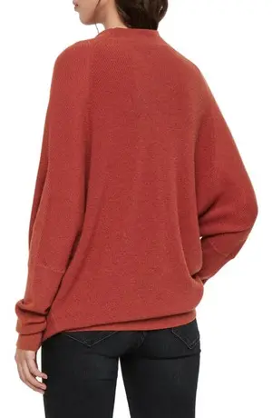 ALLSAINTS Ridley Funnel Neck Wool & Cashmere Sweater