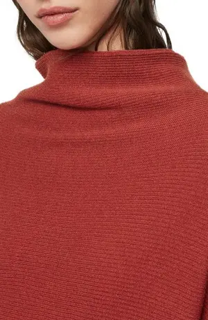 ALLSAINTS Ridley Funnel Neck Wool & Cashmere Sweater