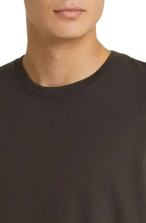 FRAME Logo Cotton T-shirt - Marron