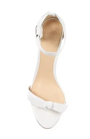 ALEXANDRE BIRMAN Clarita Ankle Tie Sandal - White Leather