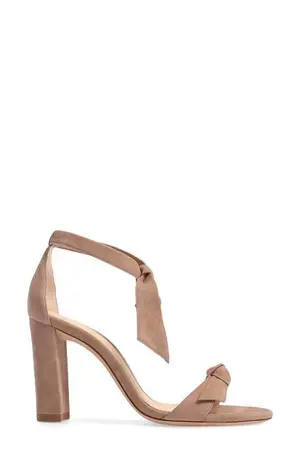 ALEXANDRE BIRMAN Clarita Knotted Sandal - Cameo Suede