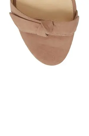 ALEXANDRE BIRMAN Clarita Knotted Sandal - Cameo Suede