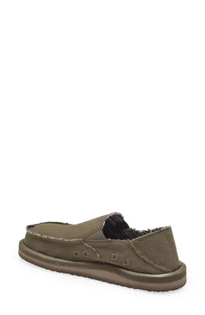 Sanuk Slip-on Sneaker - Army