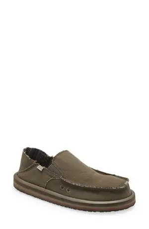 Sanuk Slip-on Sneaker - Army