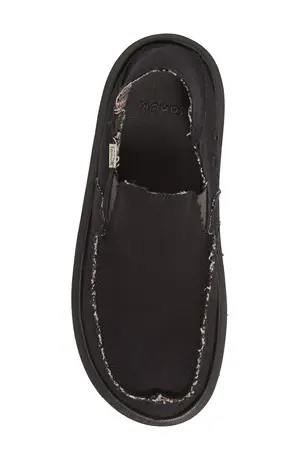Sanuk Slip-on Sneaker - Black