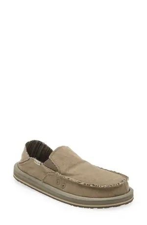Sanuk Slip-On Sneaker Earth