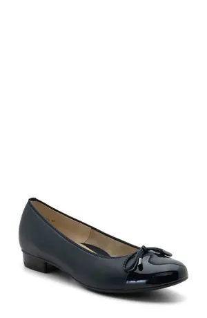 ARA Belinda Ballerina Flat - Blue