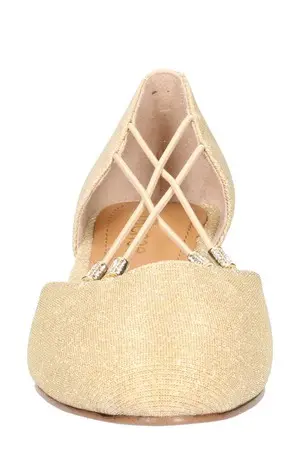 J. Reneé Elastic D'orsay Pumps - Gold