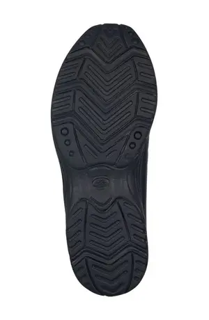 Easy Spirit Traveltime Clog Sneaker - Black Leather