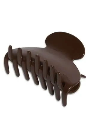France Luxe Couture Claw Clip - Chocolate