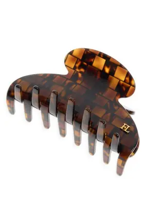 France Luxe Couture Claw Clip - Umber