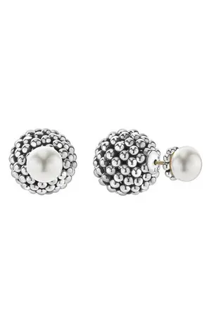 Lagos Caviar And Stud Earrings