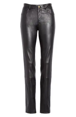 Lafayette 148 New York Mercer Nappa Leather Pants