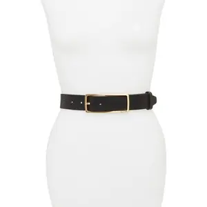 Rag & Bone Rebound Suede Belt - Black
