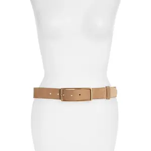 Rag & Bone Rebound Suede Belt - Camel