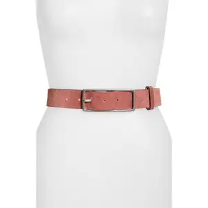 Rag & Bone Rag & Bone Rebound Suede Belt Dusty Pink