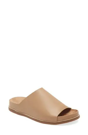 KELSI DAGGER BROOKLYN Squish Slide Sandal Oat Leather