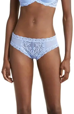 Natori Feathers Hipster Briefs Coast Blue
