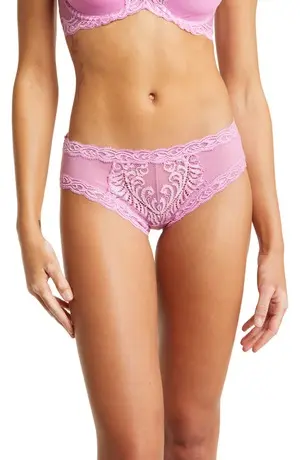 Natori Feathers Hipster Briefs Damask Pnk