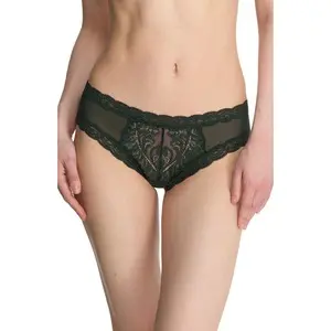 Natori Feathers Hipster Briefs Dark Forest