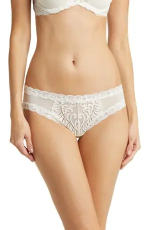 Natori Feathers Hipster Briefs Moon/ Silvr