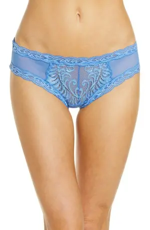 Natori Feathers Hipster Briefs Pool Blue