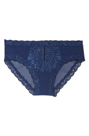 Natori Feathers Hipster Briefs True Navy