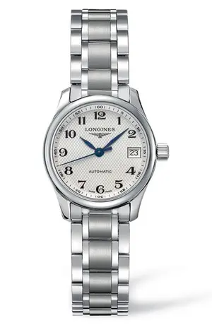 LONGINES Longines Master Automatic Bracelet Watch Silver/black/silver