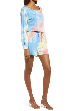 Fraiche By J Tie Dye Romper