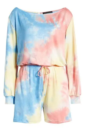 Fraiche By J Tie Dye Romper