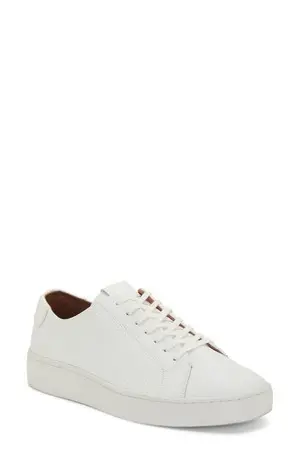 Vince Camuto Hallman Leather Sneaker - White 01