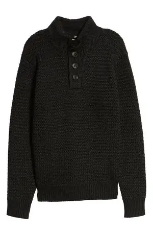 SCHOTT Military Henley Sweater