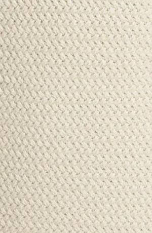 SCHOTT Military Henley Sweater - Off White