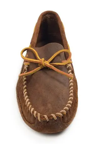 Minnetonka Suede Sole Loafer