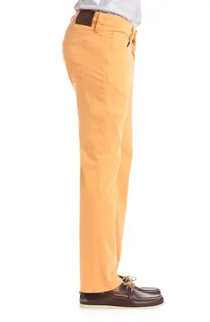 34 Heritage Courage Straight Leg Twill Pants - Peach Twill