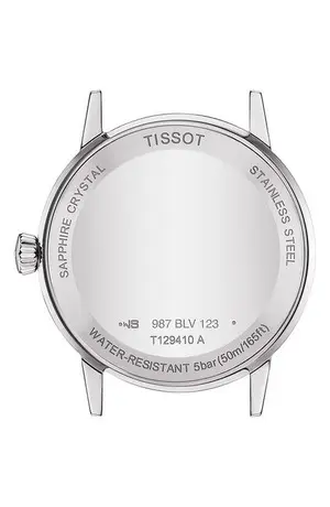 TISSOT Classic Dream Stainless Steel Bracelet Watch - White