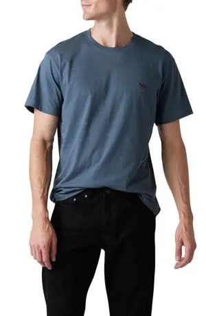 Rodd & Gunn The Gunn T-shirt Heather Blue