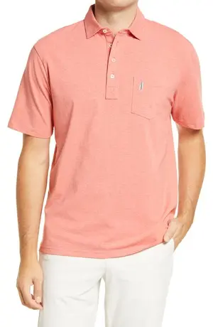 Johnnie-o Heathered Original Regular Fit Polo Fiesta