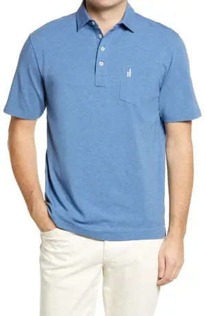 Johnnie-o Heathered Original Regular Fit Polo Oceanside