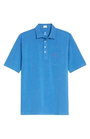 Johnnie-o Heathered Original Regular Fit Polo - Riptide
