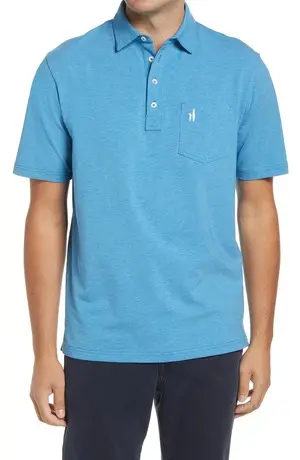 Johnnie-o Heathered Original Regular Fit Polo Tahiti