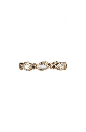 Sethi Couture Fine Vine Diamond Ring - Rose Gold/diamond