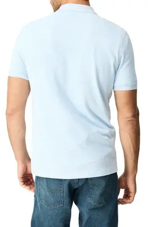 Rodd & Gunn Piqué Polo Shirt - Mist