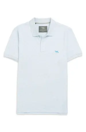Rodd & Gunn Piqué Polo Shirt - Mist