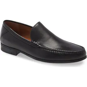 Johnston & Murphy Stacked Heel Loafers