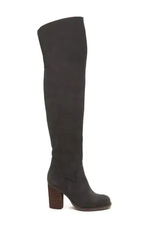 KELSI DAGGER BROOKLYN Logan Over The Knee Boot - Graphite